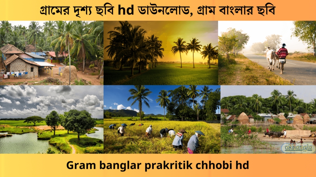 গ্রামের দৃশ্য ছবি এইচডি/ Village scenery pictures download for free